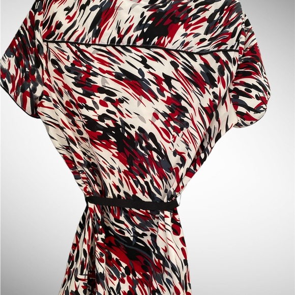 Fred David | Tops | Ladies Fred David Blouse With Ribbon Tie At The ...